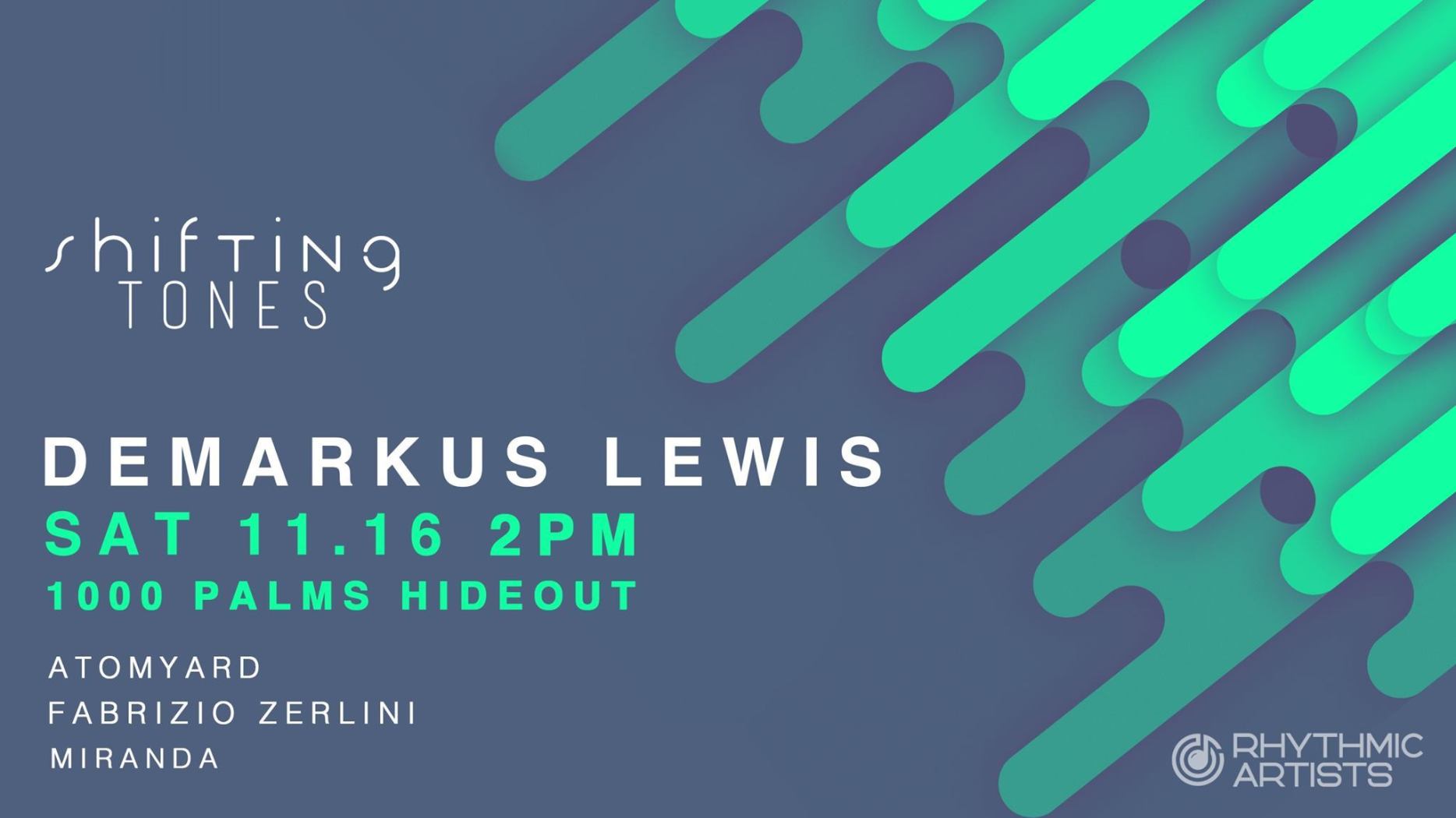 When We Dip | Demarkus Lewis is the latest guest at Shifting Tones ...
